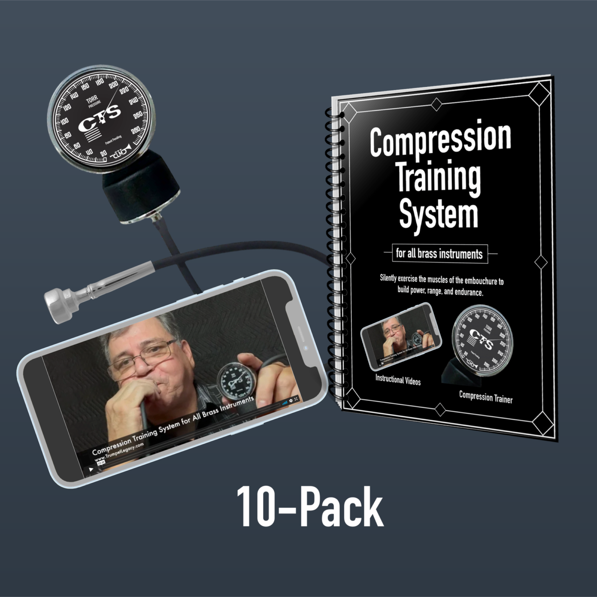 Compression Training System 2-Pack - Trumpet Legacy